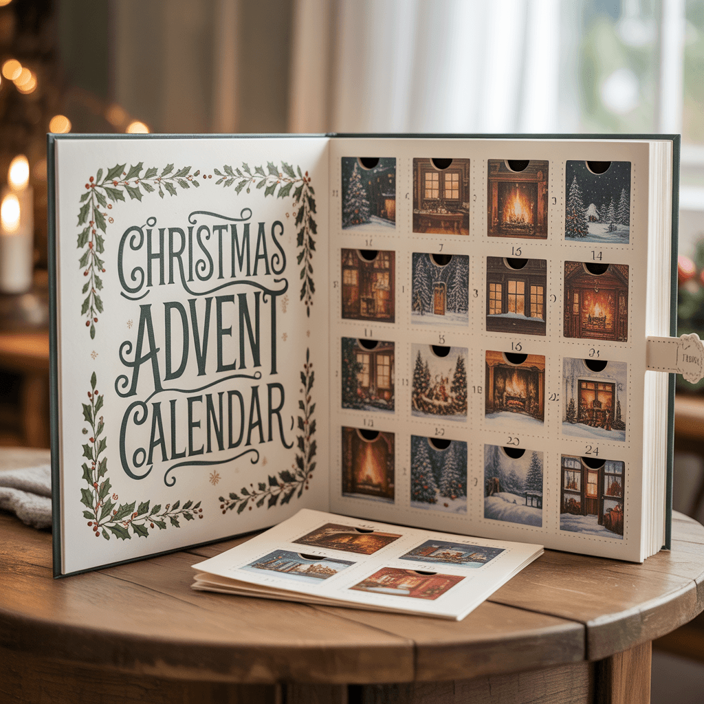 10 Advent Calendar Pages – Free Printables for 2025