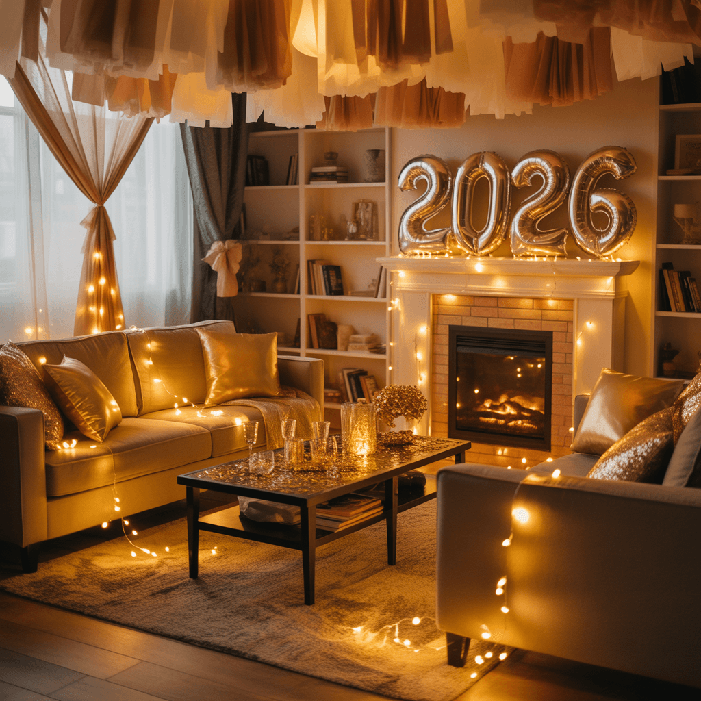 DIY New Year Party Decor on a Budget | Stylish & Affordable Ideas 2026