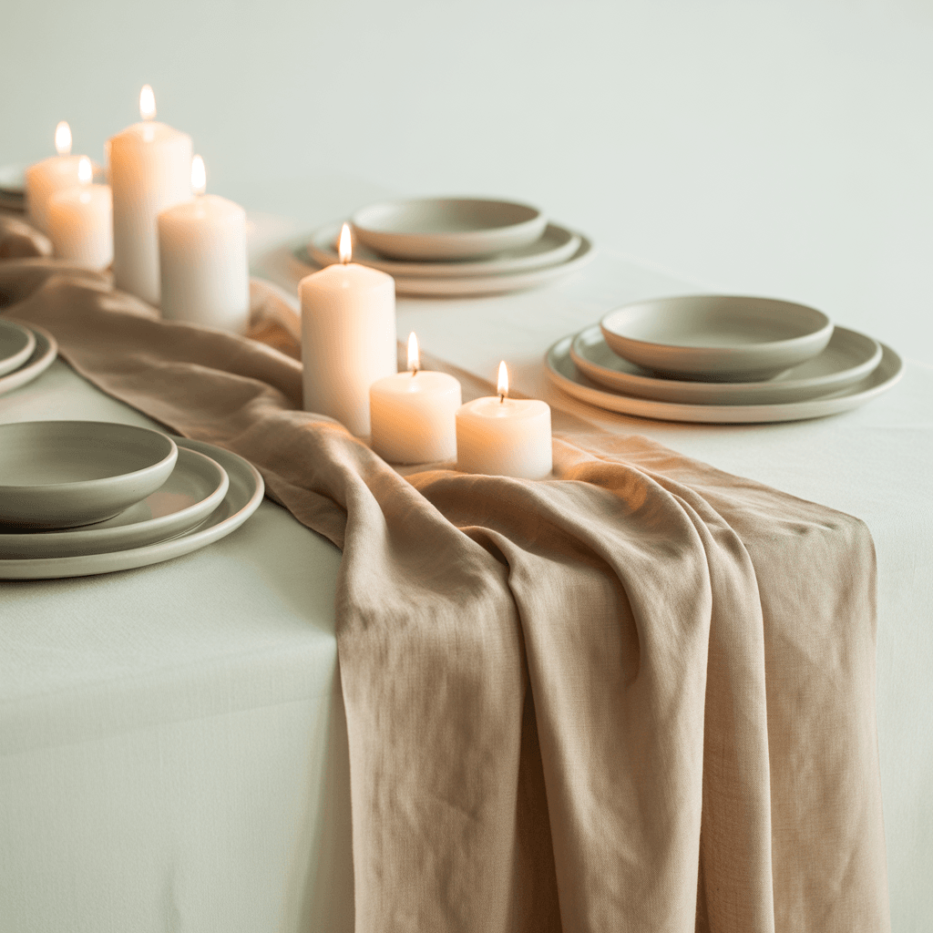 DIY New Year Table Runners Using Fabric Scraps