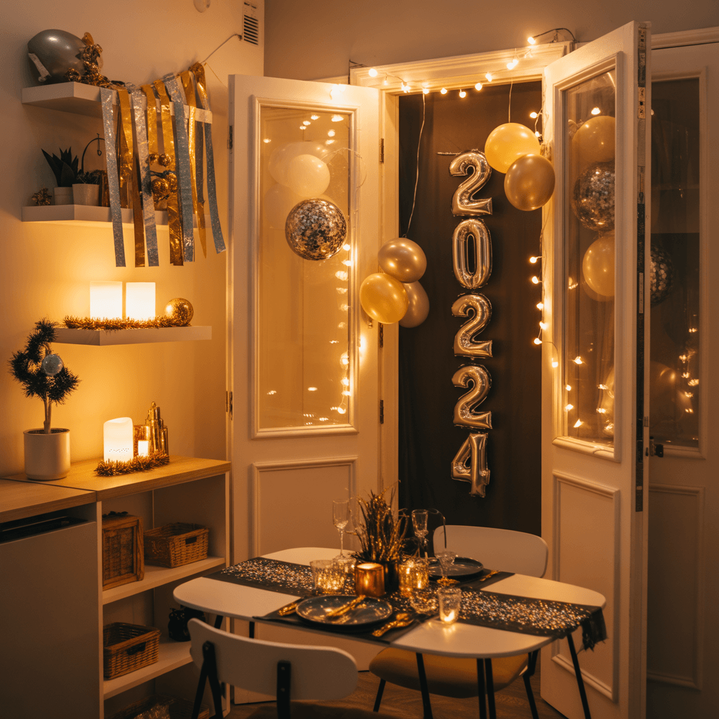 DIY New Year Decor for Renters (No Damage & Stylish Ideas)