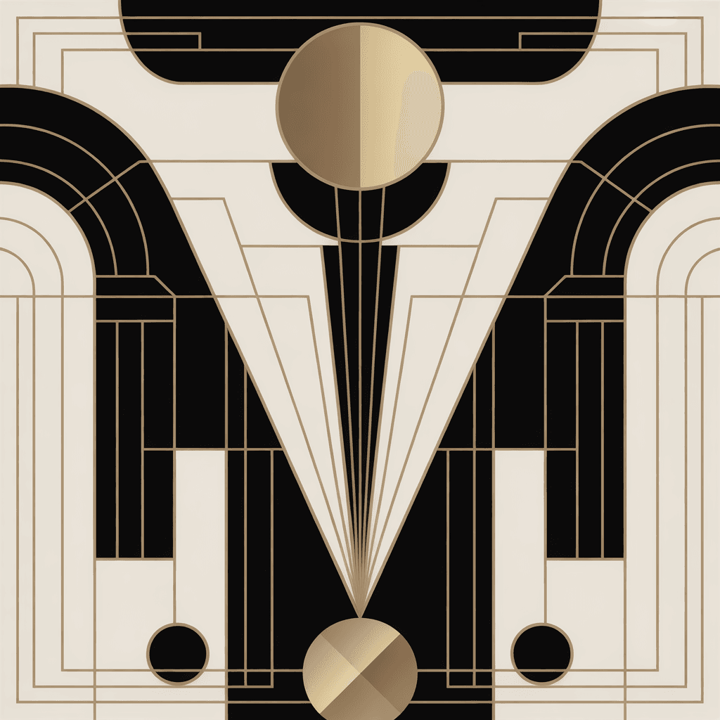 DIY Geometric Wall Decor with an Art Deco Twist for Stylish Homes