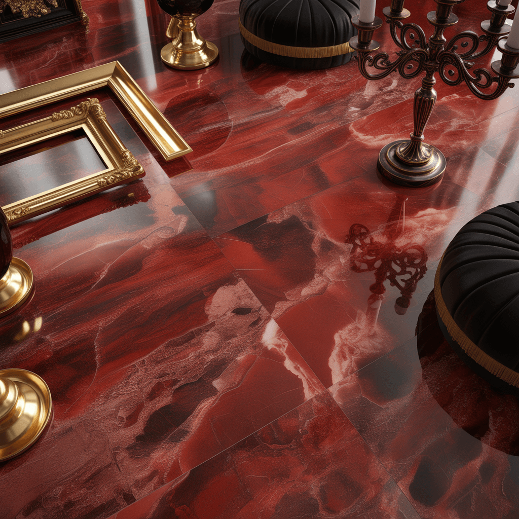 Red Marble Inspired Decor DIYs for a Bold & Luxe Home 2026