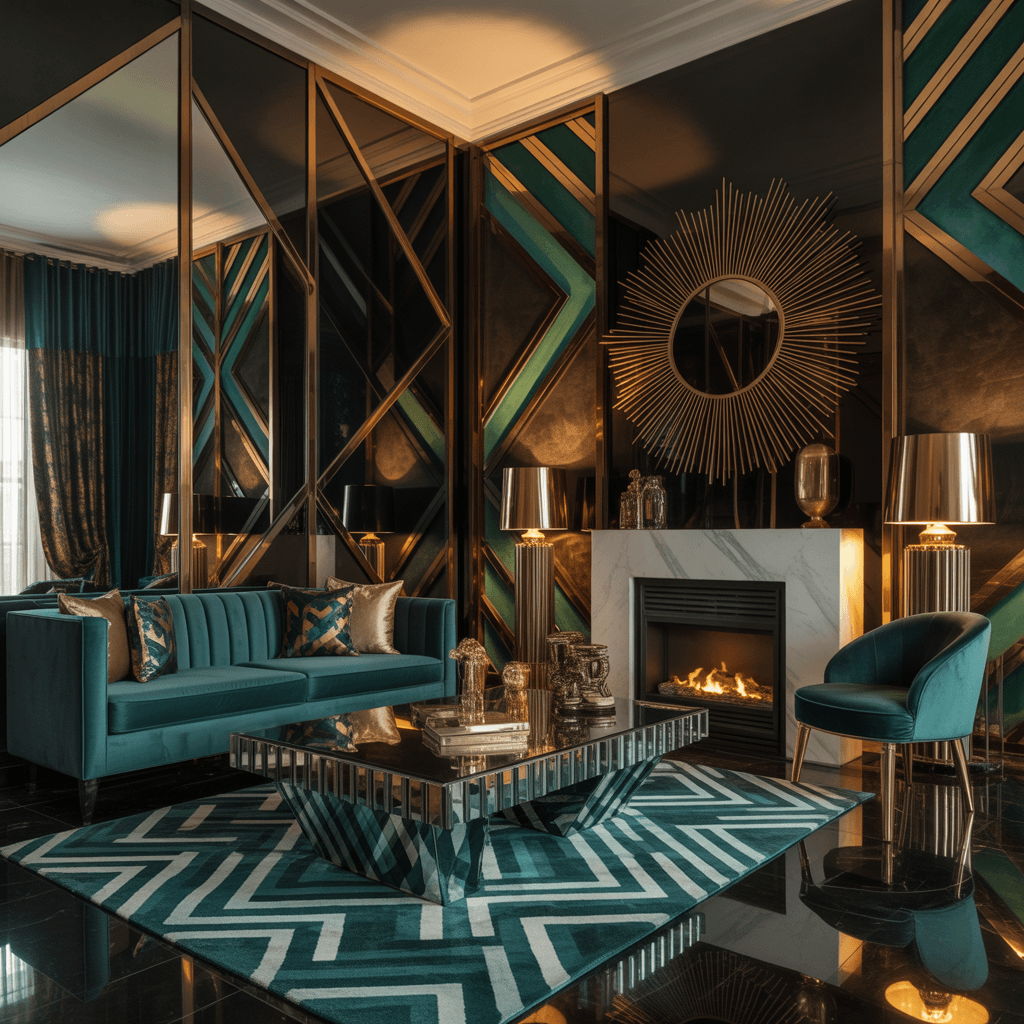 Modern Art Deco Decor Ideas for 2026 Homes | Luxe Geometric Interiors