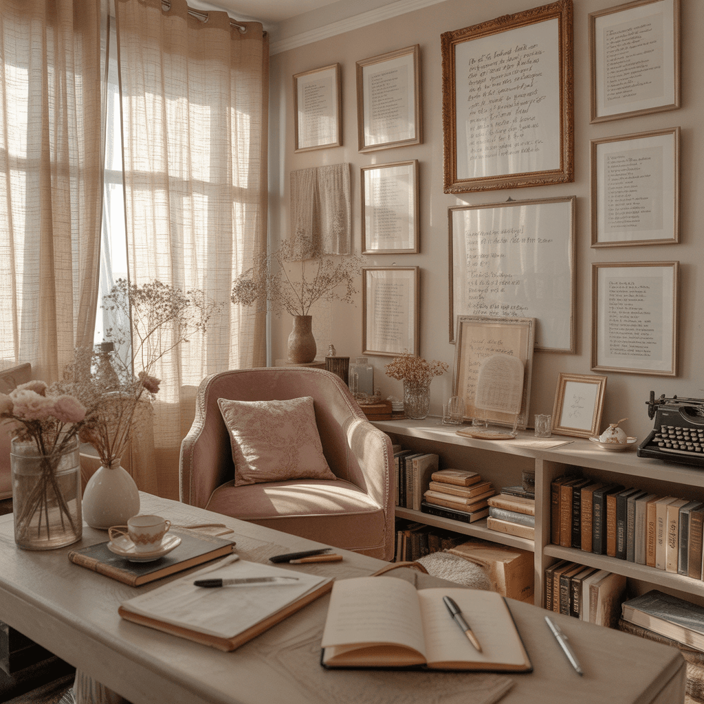 Poetcore Home Decor Ideas for a Cozy New Year